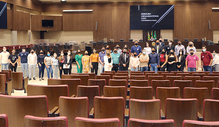 Tribunal de Justiça de Goiás - Estudantes de Direito visitam sede do ...