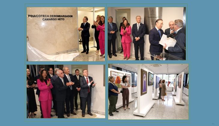 Tribunal de Justiça de Goiás - Inaugurado o novo espaço da Pinacoteca ...