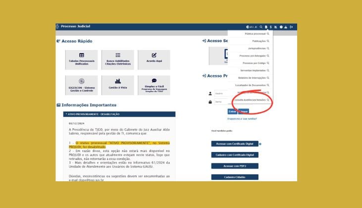 Tribunal de Justiça de Goiás - Transparência e acesso à informação ...